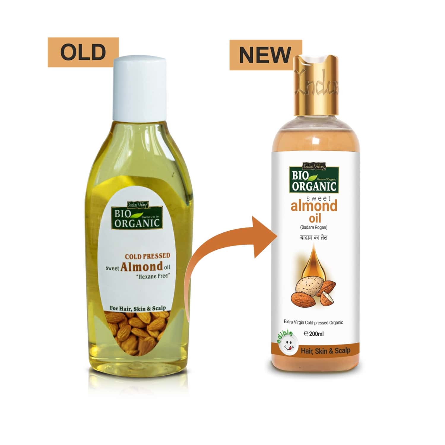 Buy INDUS VALLEY BIO ORGANIC ALMOND OIL-200ML Online & Get Upto 60% OFF ...
