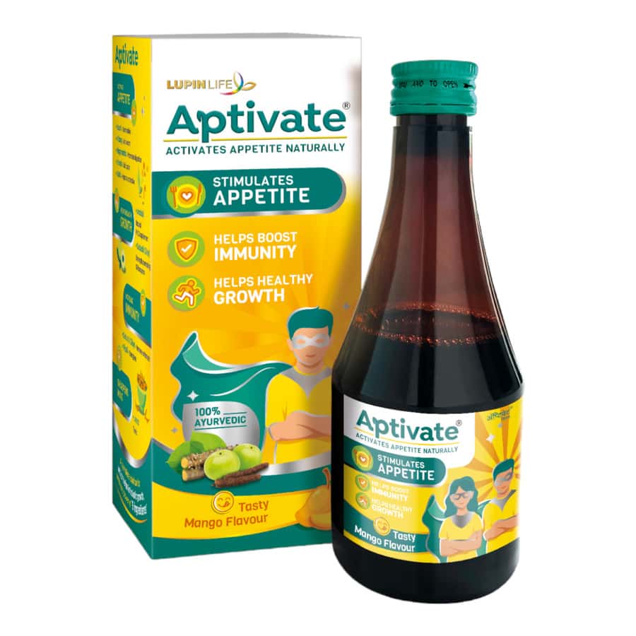Buy APTIVATE TASTY PINEAPPLE APPETITE STIMULATING SYRUP BOTTLE OF 175 ...