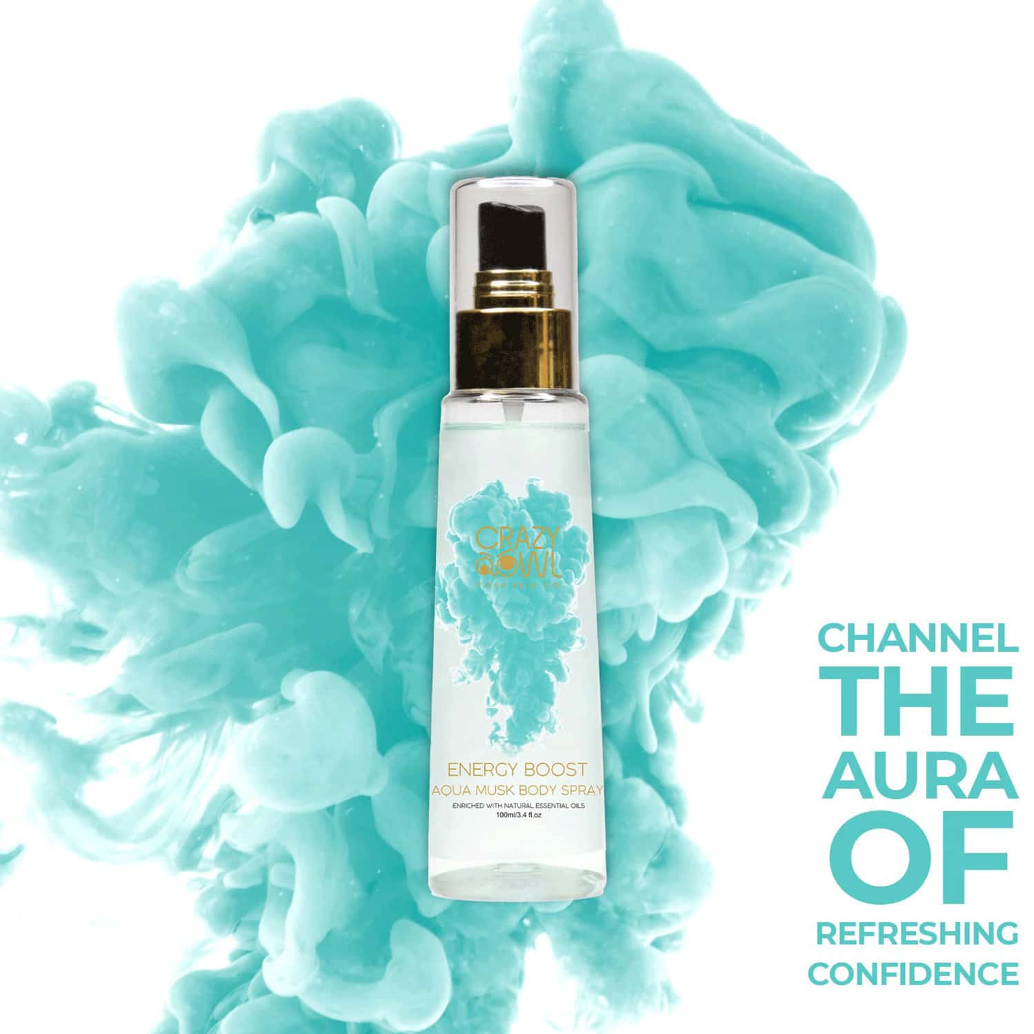 Buy CRAZY OWL AQUA MUSK AND JASMINE BODY SPRAY COMBO PACK LONG LASTING ...