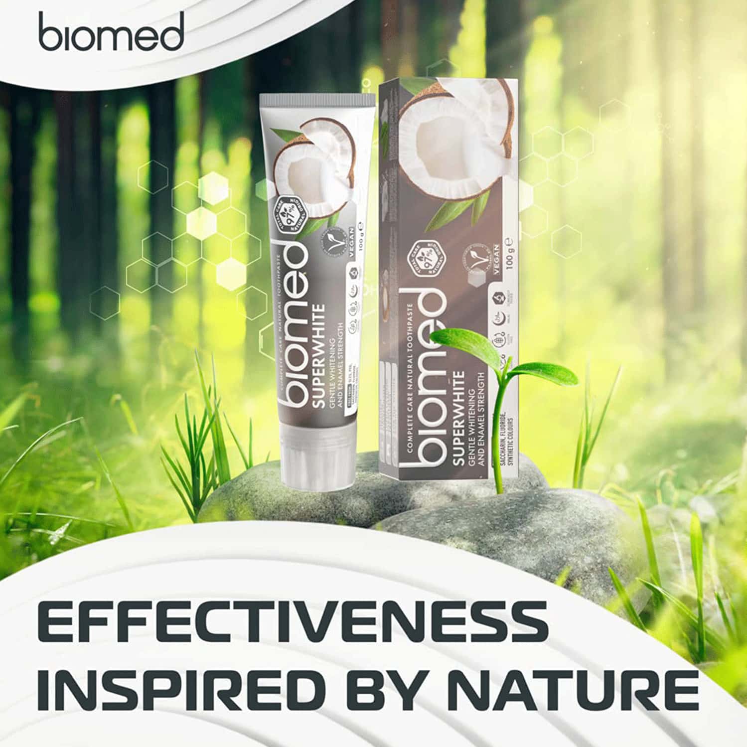 Buy BIOMED COMPLETECARE SUPERWHITE TOOTHPASTE - 100GMS (PACK OF 2 ...