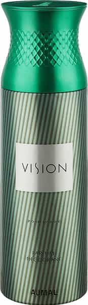Buy AJMAL VISION PERFUME DEODORANT 200ML BODY SPRAY GIFT FOR MEN Online ...