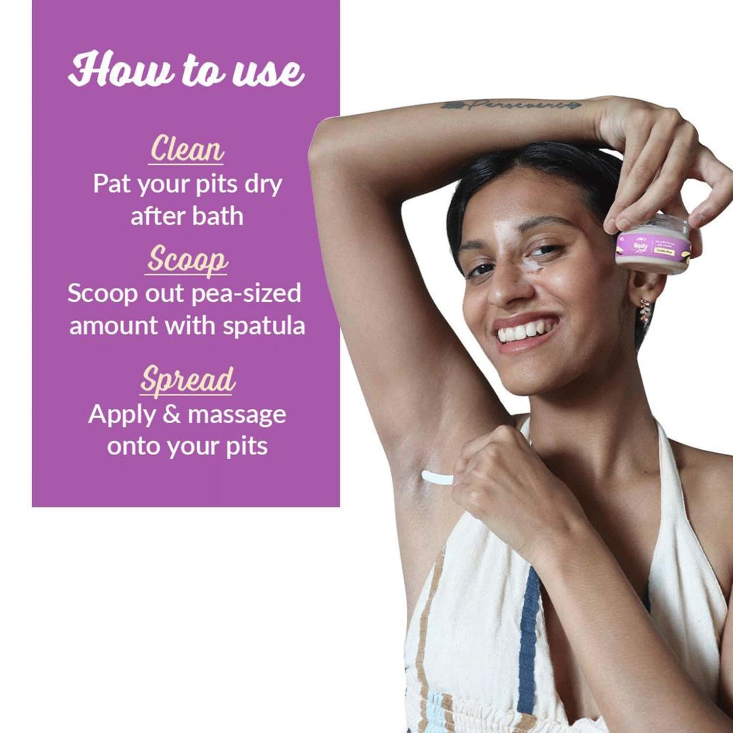 Buy PLUM BODYLOVIN' VANILLA VIBES DE- ODORIZING PIT CREAM - 50GM Online ...