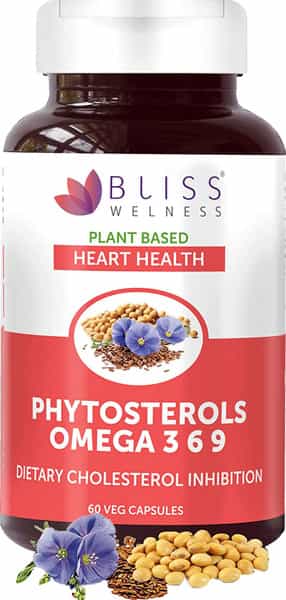 Buy BLISS WELLNESS CHOLESTEROL MANAGEMENT | OMEGA 369+STEROLS ...