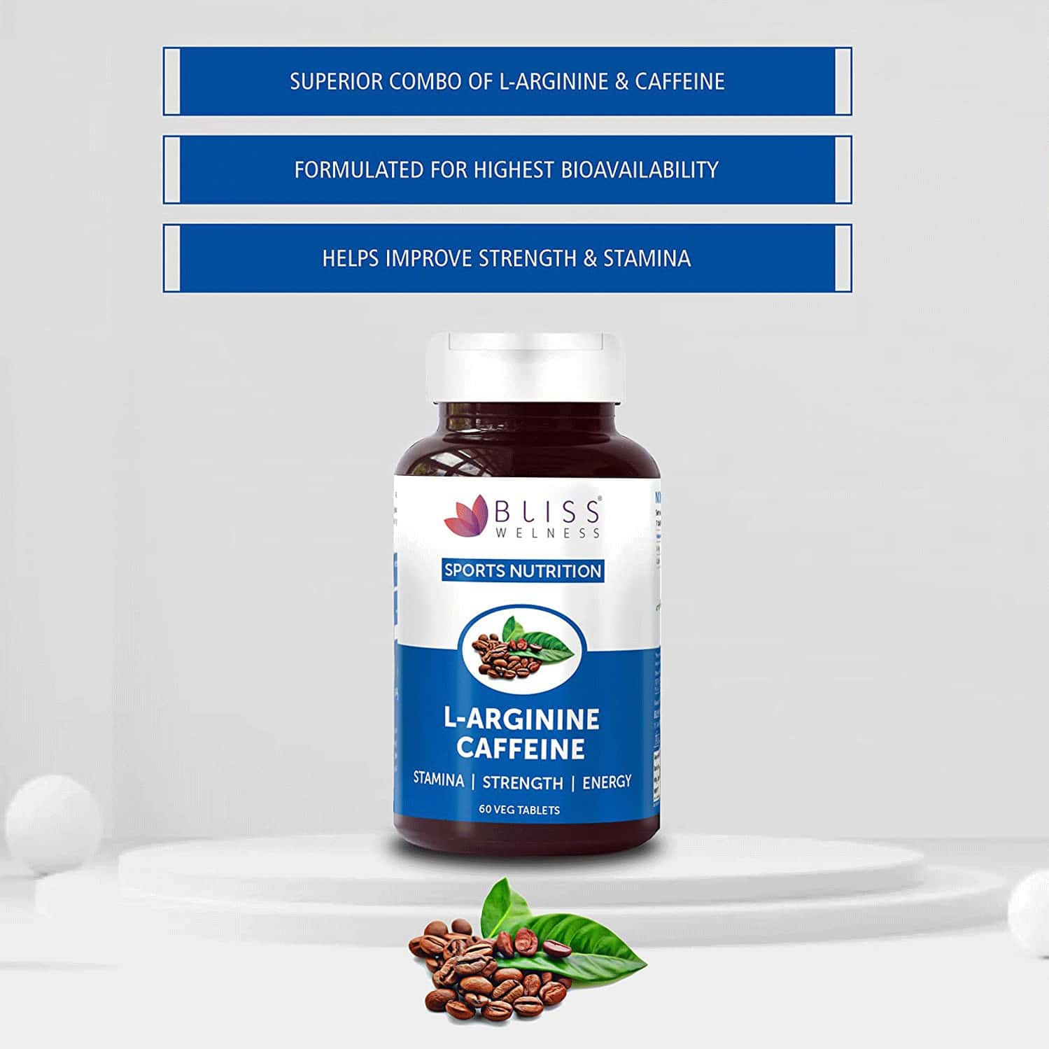 Buy BLISS WELLNESS STAMINA RECOVERY MUSCLE GROWTH SUPPLEMENT - 60 VEG ...