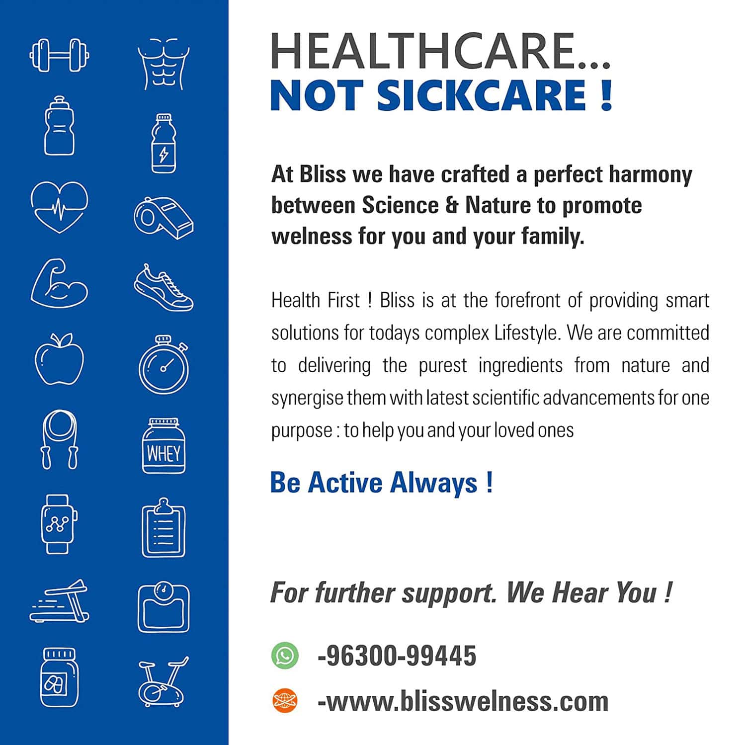 Buy BLISS WELLNESS STAMINA RECOVERY MUSCLE GROWTH SUPPLEMENT - 60 VEG ...