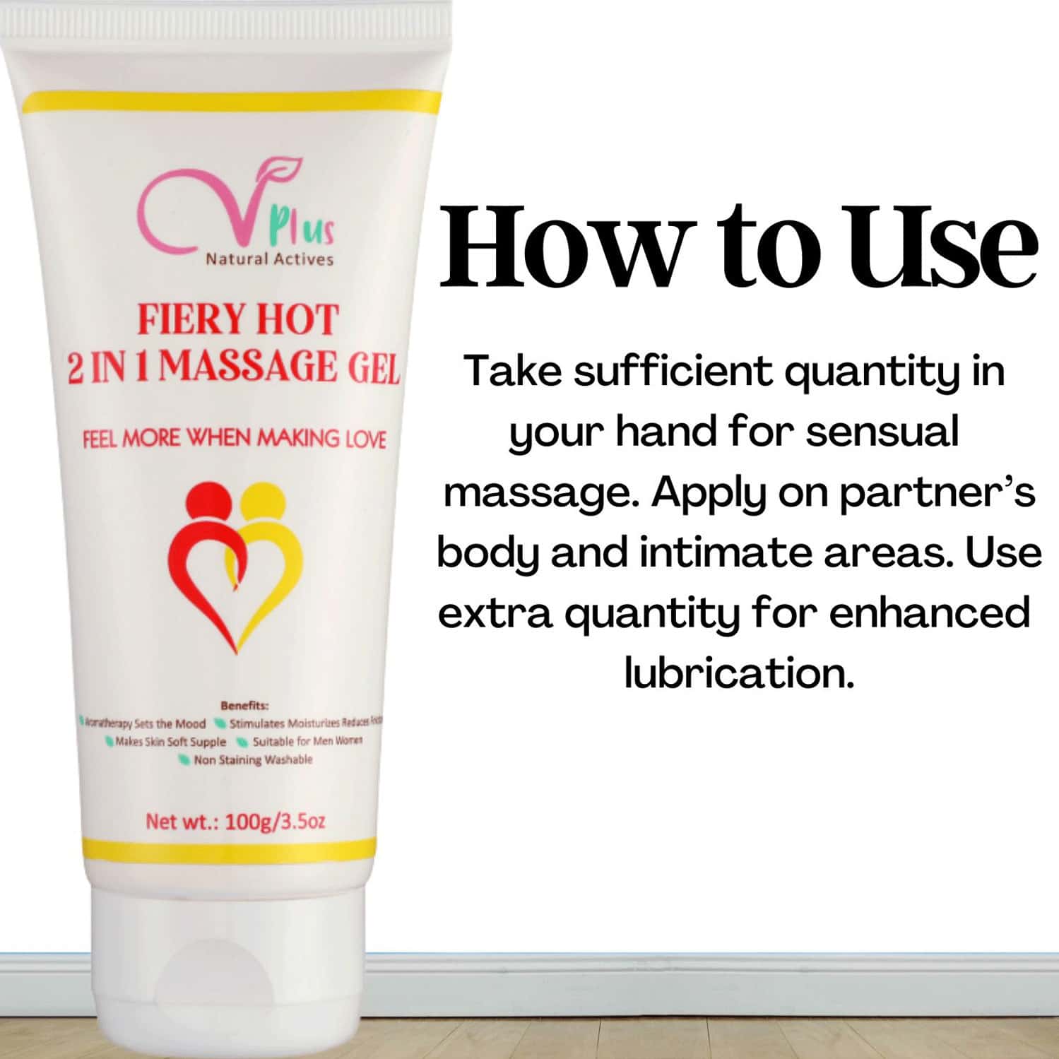 Buy VIGINI HOT 2 IN 1 SENSUAL LUBRICANT LUBE LONG TIME INCREASE ...