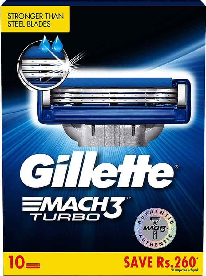 Buy GILLETTE MACH 3 SHAVING BLADES PACK OF 16 Online & Get Upto 60% OFF ...
