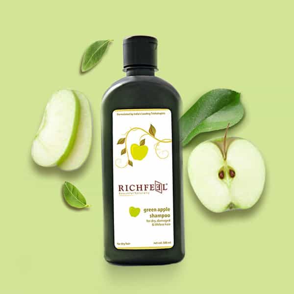Buy RICHFEEL GREEN APPLE SHAMPOO 500 ML Online & Get Upto 60% OFF at ...