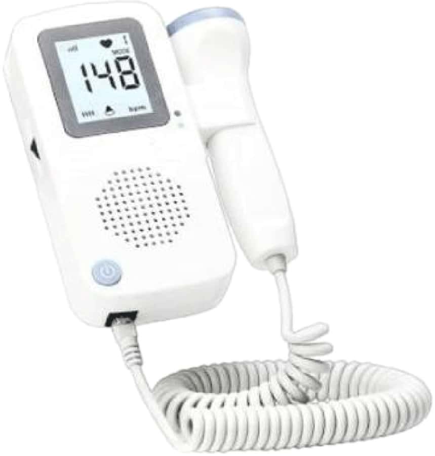 Buy ACCUSURE FETAL DOPPLER FOR DOCTORS AND MOTHERS FETAL HEART RATE ...