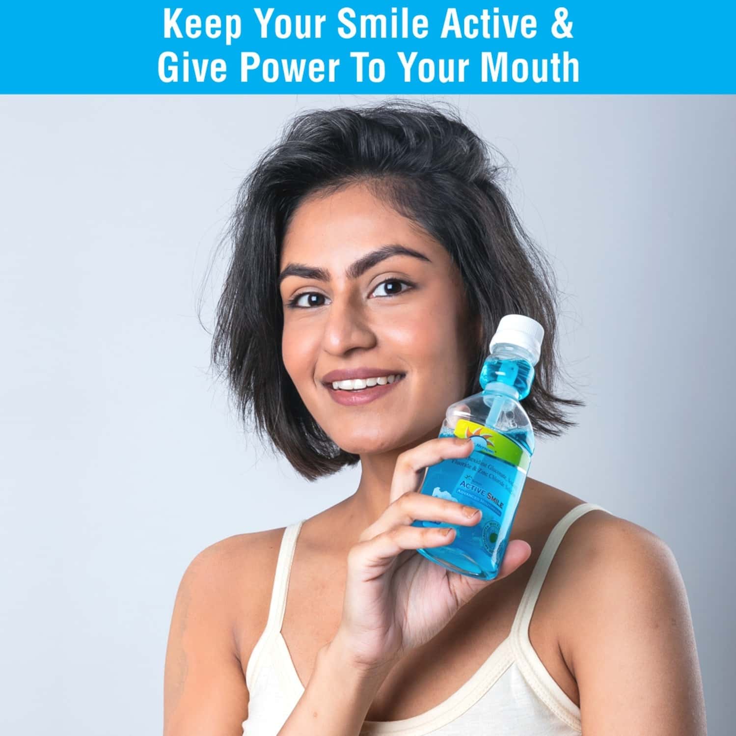 Buy DR. MOREPEN ACTIVE SMILE ADVANCED MOUTHWASH WITH MINT - 150ML ...