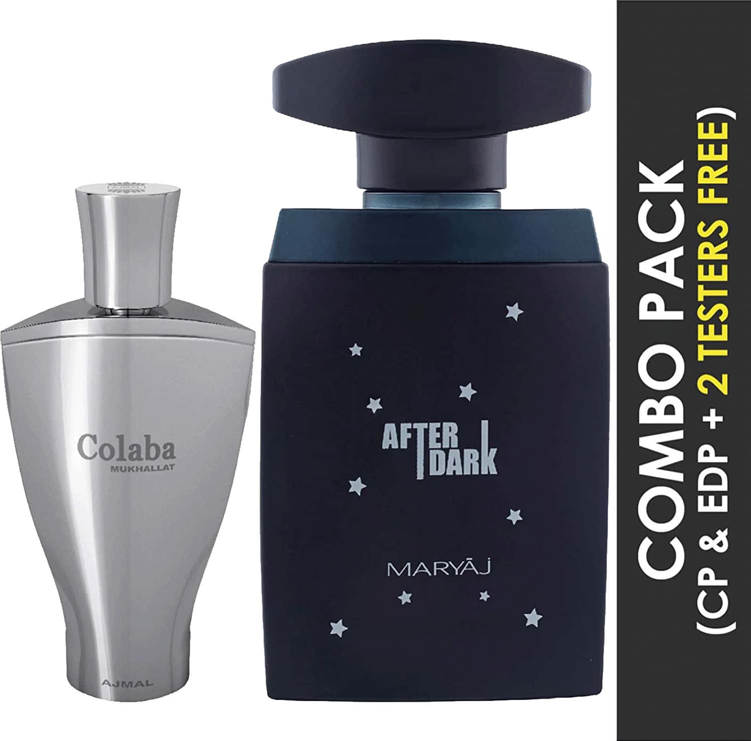 Buy AJMAL COLABA MUKHALLAT CP 14ML FOR UNISEX AND MARYAJ AFTER DARK EDP ...