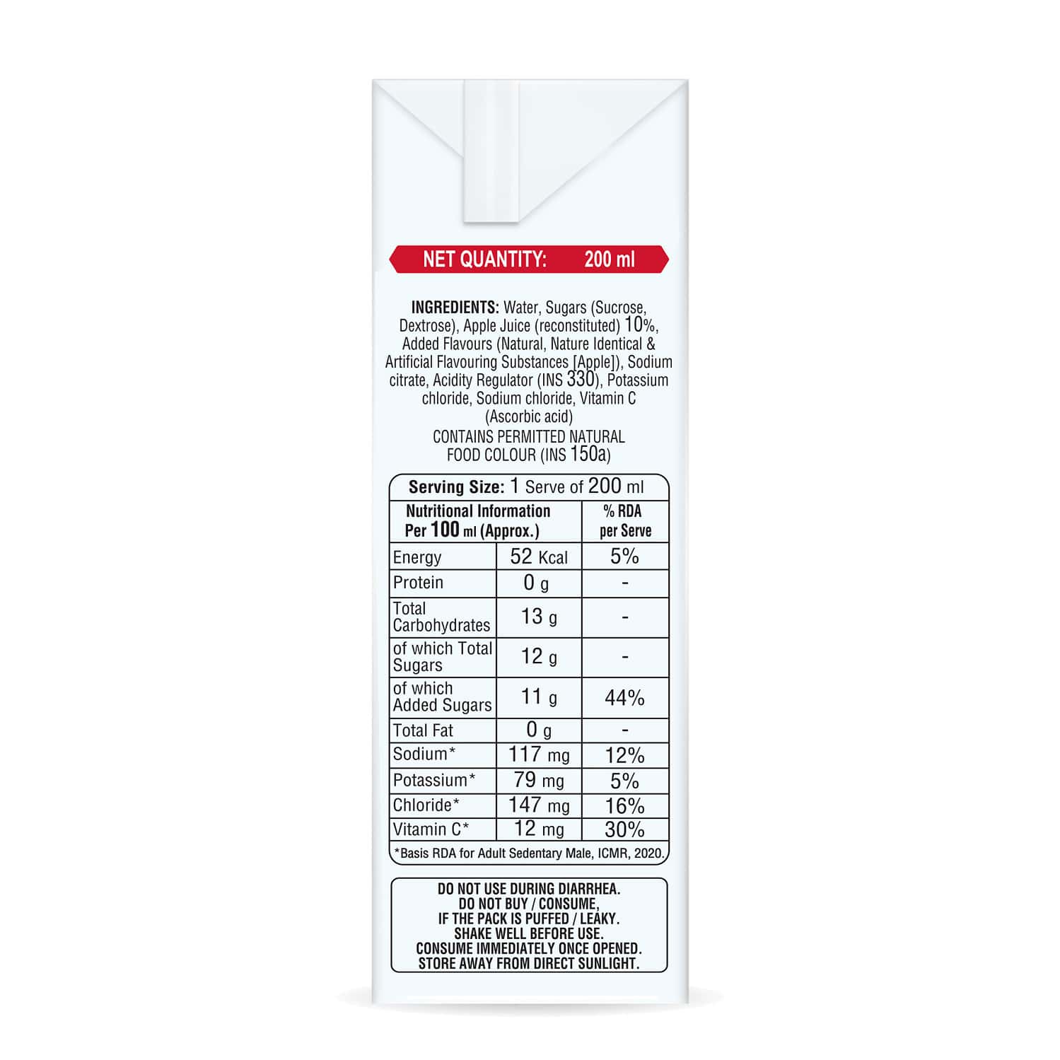 Buy ORSL APPLE DRINK TETRAPACK OF 200 ML Online & Get Upto 60% OFF at ...