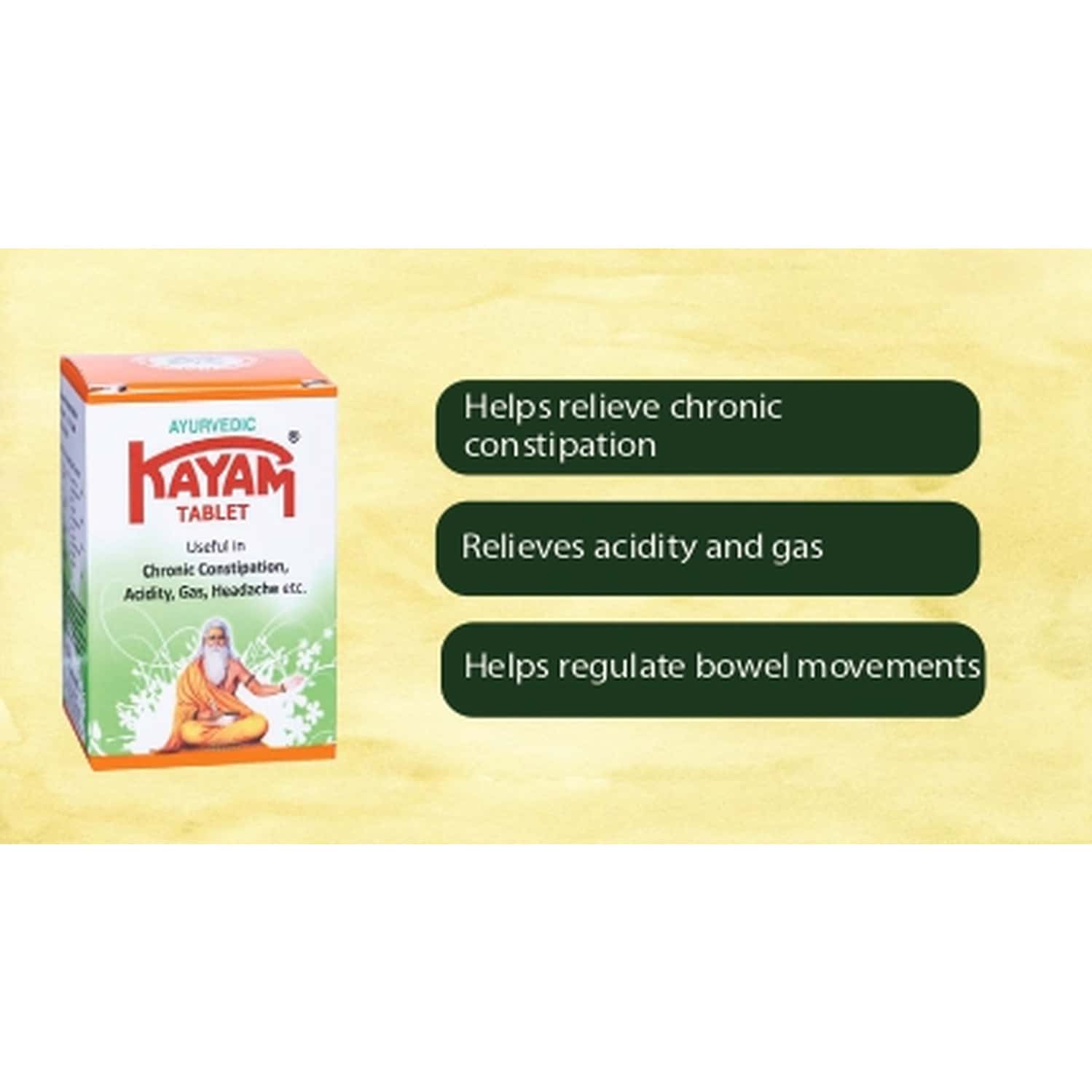 Buy KAYAM TABLET PACK OF 3 Online & Get Upto 60% OFF at PharmEasy