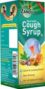 Buy ZANDU AYURVEDIC COUGH SYRUP - 100 ML Online & Get Upto 60% OFF at ...