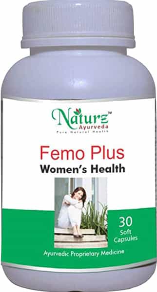 Buy NATURZ AYURVEDA FEMO PLUS - 30 CAPSULE (PACK OF 4) Online & Get Upto 60% OFF at PharmEasy