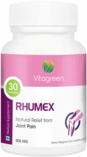 Buy VITAGREEN RHUMEX FOR JOINT CARE AND PAIN RELIEF PURE NATURAL ...