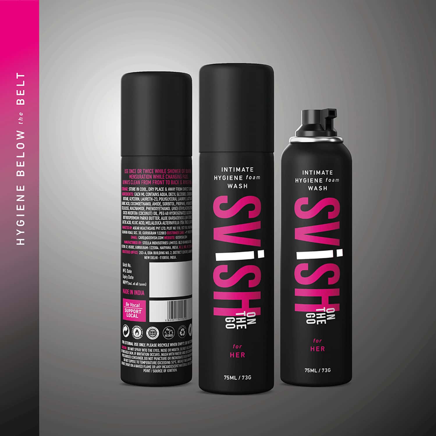 Buy INTIMATE HYGIENE FOAM WASH (WOMEN) | BALANCE PH | DERMATOLOGICALLY ...