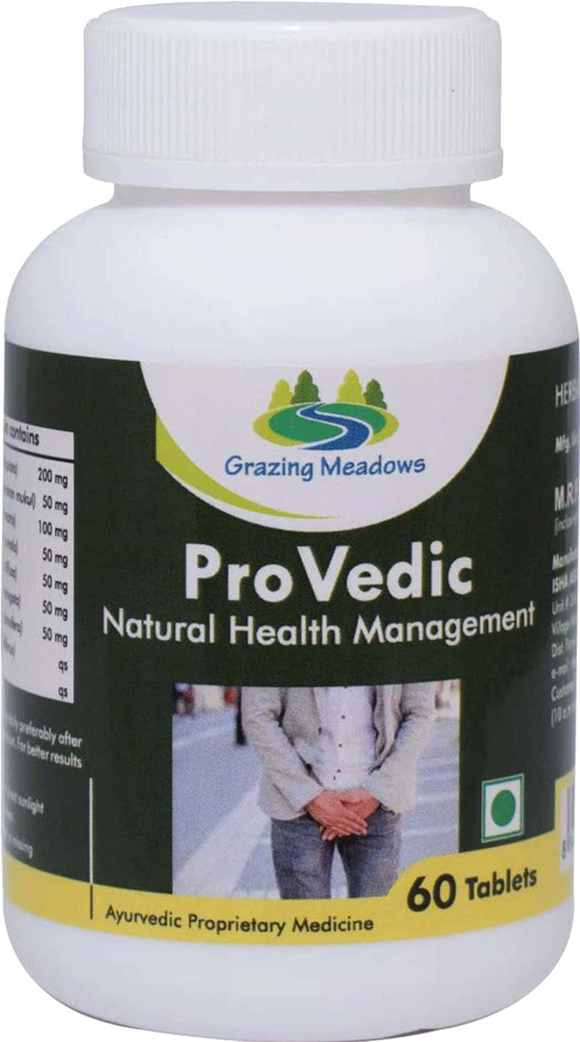 Buy GRAZING MEADOWS PROVEDIC 60 TABLETS AYURVEDIC PROSTATE SUPPLEMENT ...