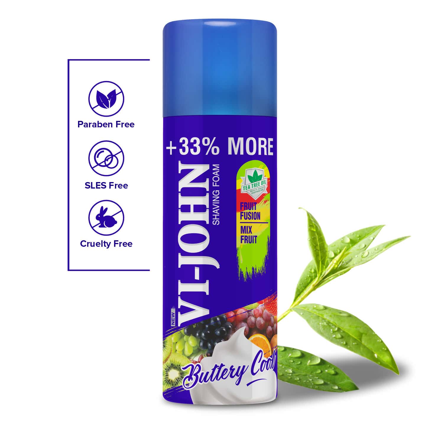 Buy VI-JOHN COMBO PACK OF MASTER STROKE 5 BLADE RAZOR & FRUIT FUSION ...