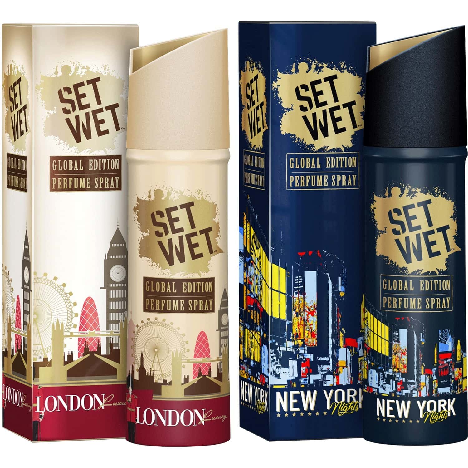 Buy SET WET GLOBAL EDITION LONDON LUXURY AND NEW YORK NIGHTS,NO GAS ...