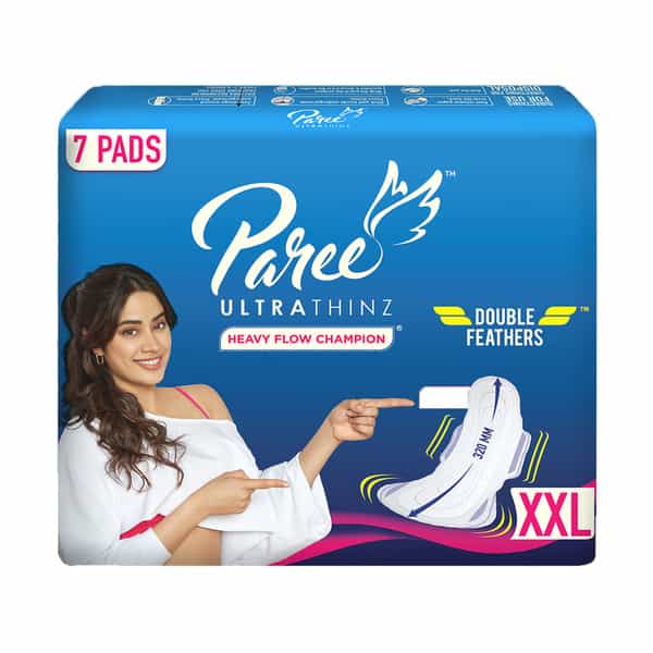 Buy PAREE ULTRA THINZ SOFT & RASH FREE SANITARY PADS FOR HEAVY FLOW 7 ...