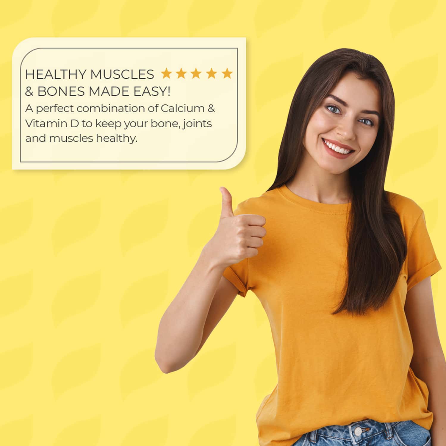 Buy NUTRIBURST HEALTHY MUSCLES & BONES | CALCIUM & VITAMIN D GUMMIES ...