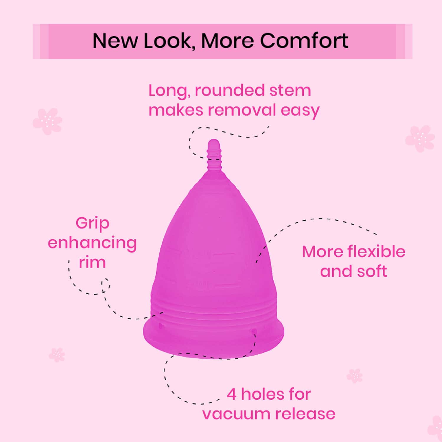 Buy I-ACTIV MENSTRUAL CUP - LARGE (PACK OF 2) Online & Get Upto 60% OFF ...