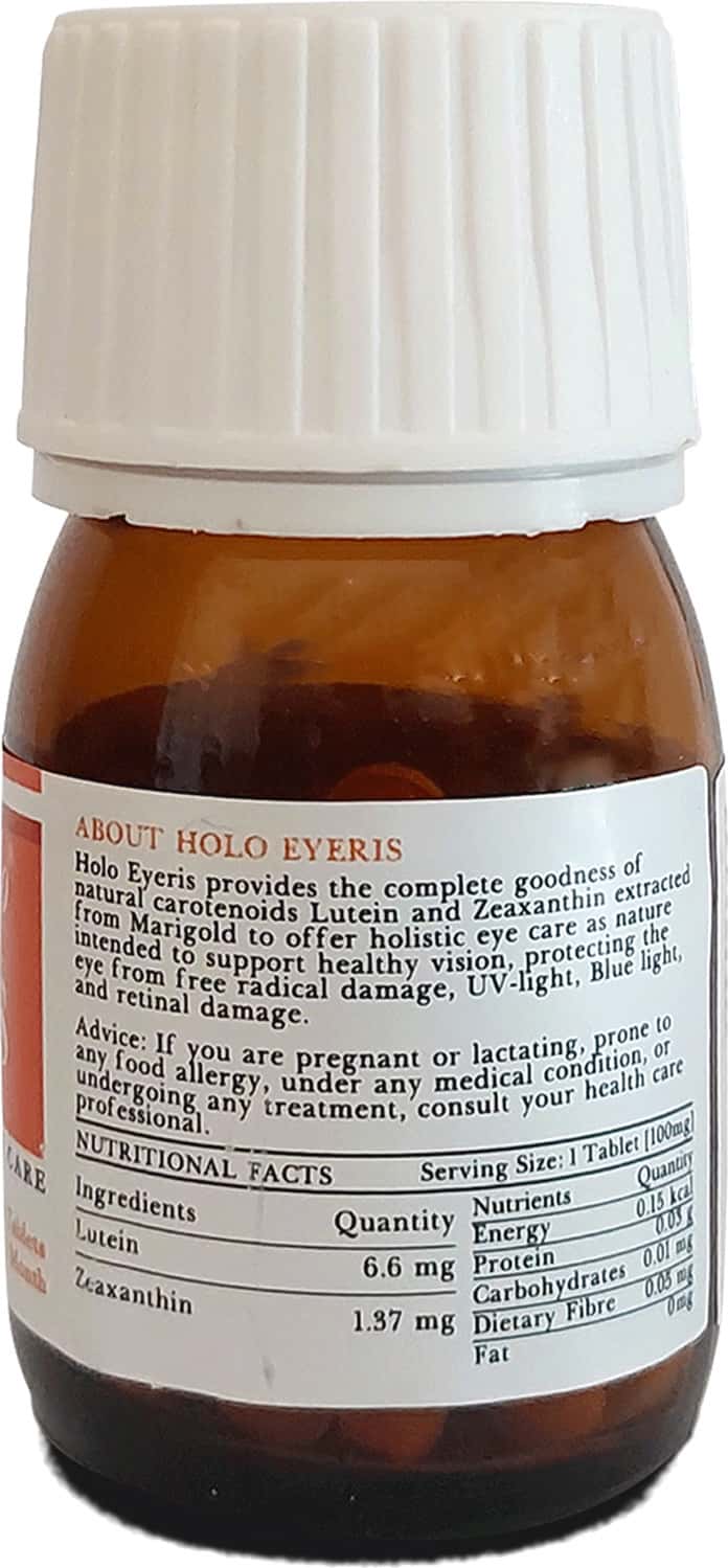 Buy ZEROHARM HOLO EYERIS WITH LUTEIN & ZEAXANTHIN-PROTECT FROM UV ...