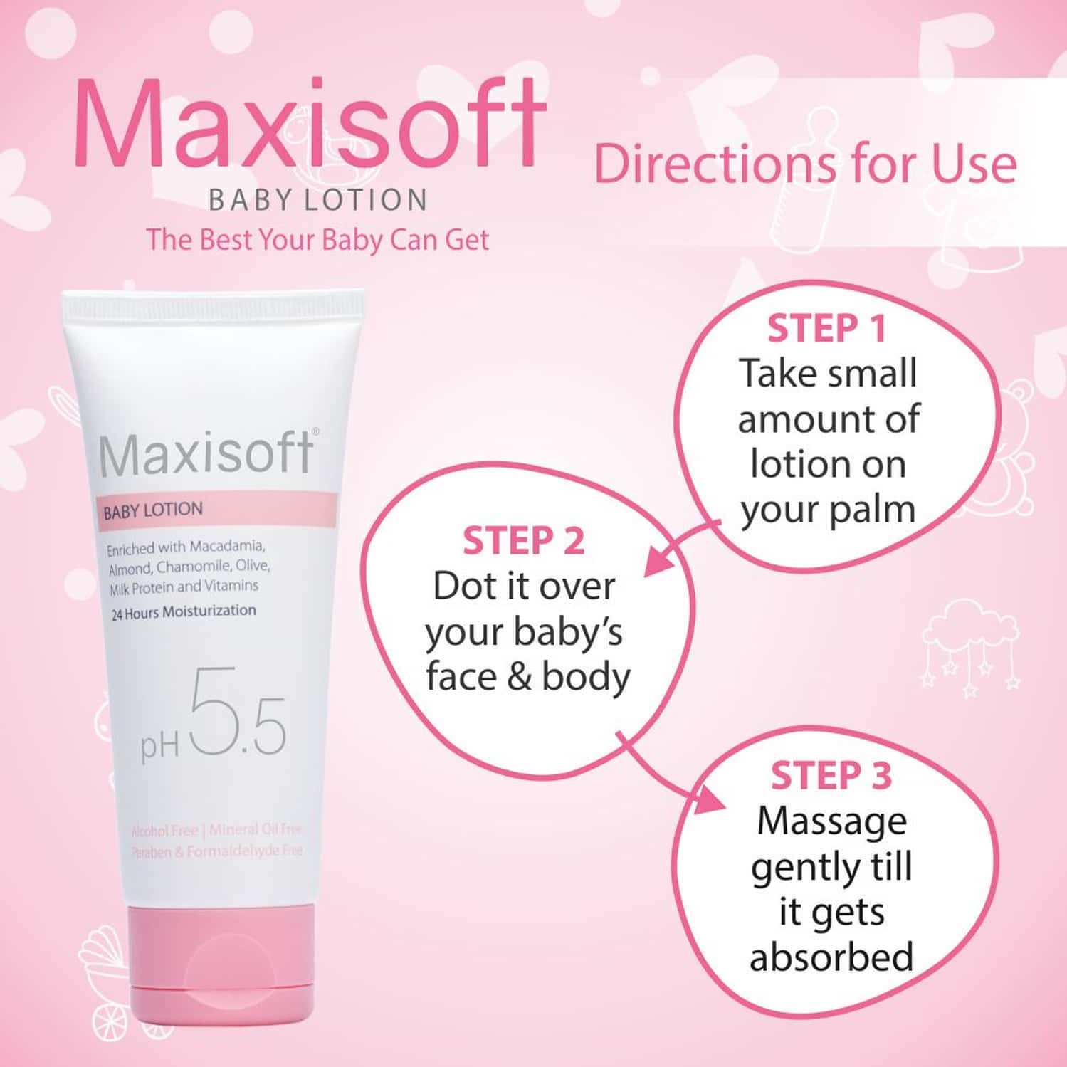 Buy MAXISOFT BODY LOTION 200 ML | WITH ALOE, AVOCADO & BUTTERS | PH 5.5 ...