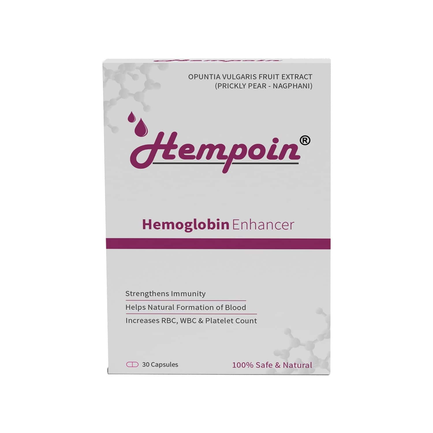 Buy HEMPOIN HEMOGLOBIN ENHANCER - 30 CAPSULES Online & Get Upto 60% OFF ...