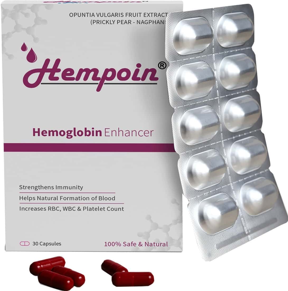 Buy HEMPOIN HEMOGLOBIN ENHANCER - 30 CAPSULES Online & Get Upto 60% OFF ...