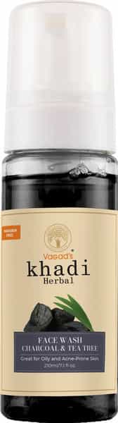 Buy VAGAD'S KHADI ACTIVE CHARCOAL FACE WASH WITH TEA TREE 150ML | REMOVE DIRT Online & Get Upto ...