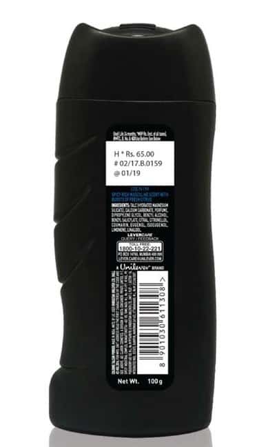 Buy Axe Signature Denim Cologne Talcum Powder Bottle Of 100 G Online at ...