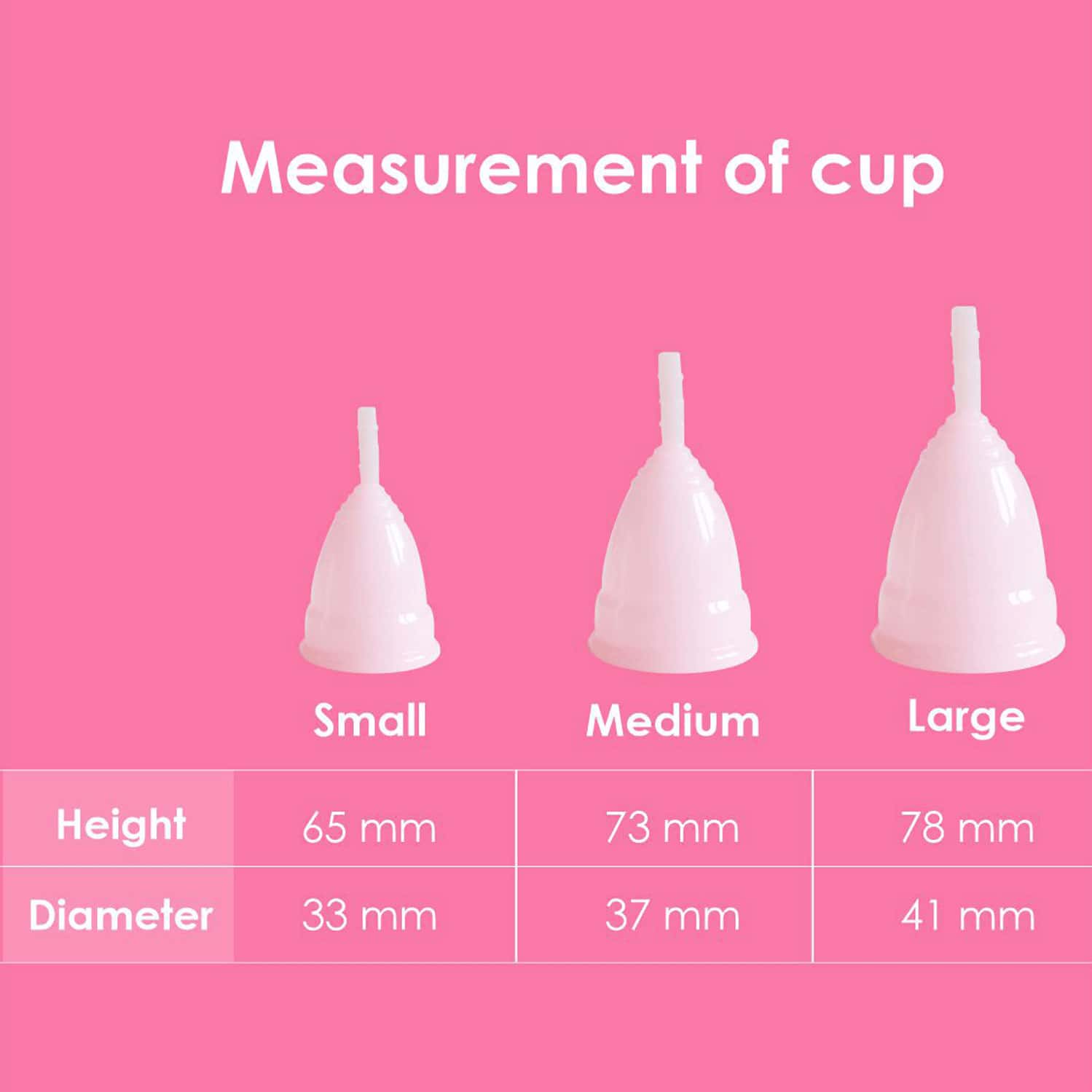 Buy NAMYAA ULTRA LARGE REUSABLE MENSTRUAL CUP | 100% MEDICAL GRADE ...