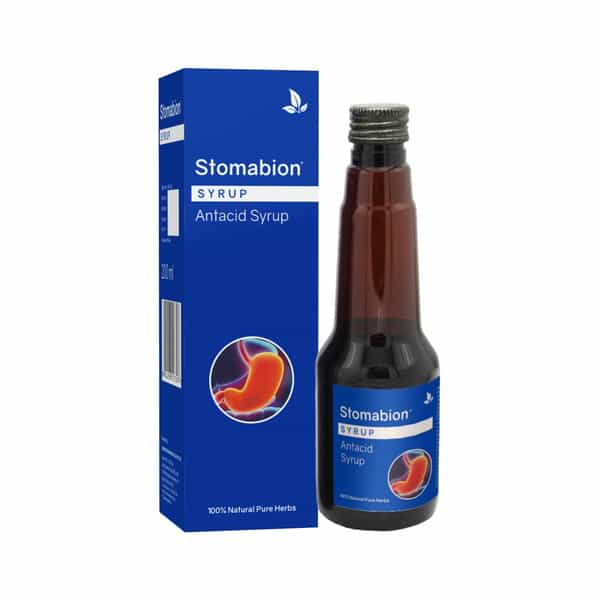 Buy STOMABION SYRUP 200 ML | BLEND OF AYURVEDIC HERBS HELPS IN GAS AND ...
