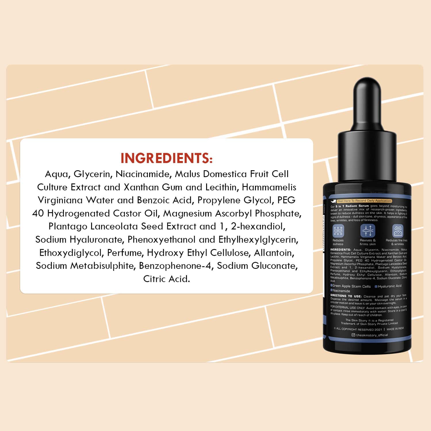 Buy THE SKIN STORY 5 IN 1 RADIANT SERUM, 40ML Online & Get Upto 60% OFF ...