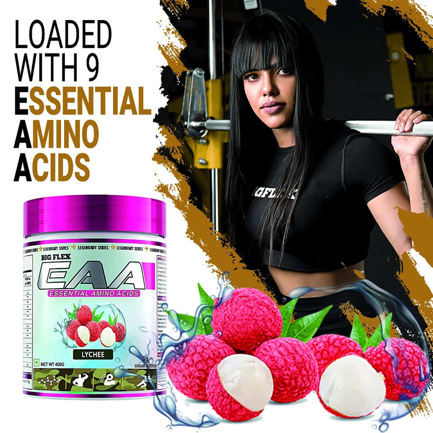 Buy BIGFLEX EAA LYCHEE (450 GM) Online & Get Upto 60% OFF at PharmEasy