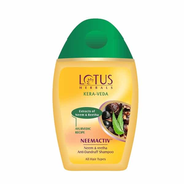 Buy LOTUS KERA-VEDA NEEMACTIV NEEM AND REETHA ANTI DANDRUFF SHAMPOO 150 ...