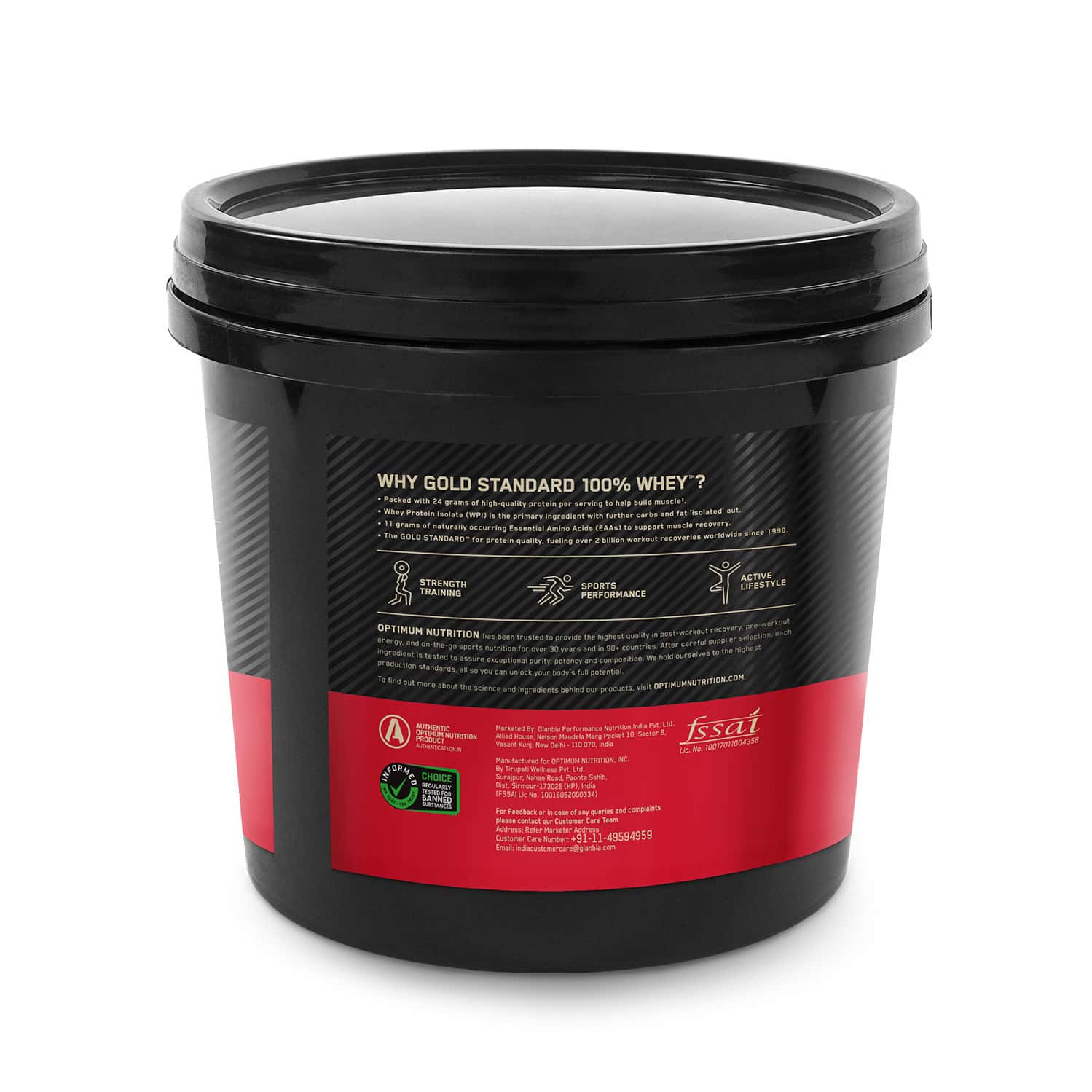 Buy OPTIMUM NUTRITION (ON) GOLD STANDARD 100% WHEY PROTEIN VANILLA ICE ...