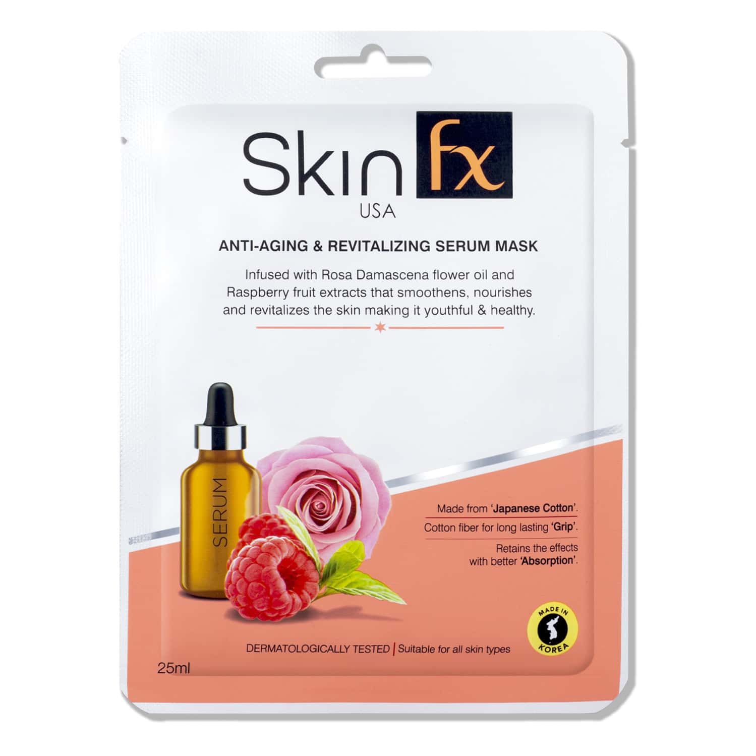 Buy SKIN FX ANTI-AGING & REVITALIZING SERUM MASK, ROSA FLOWER OIL THAT ...