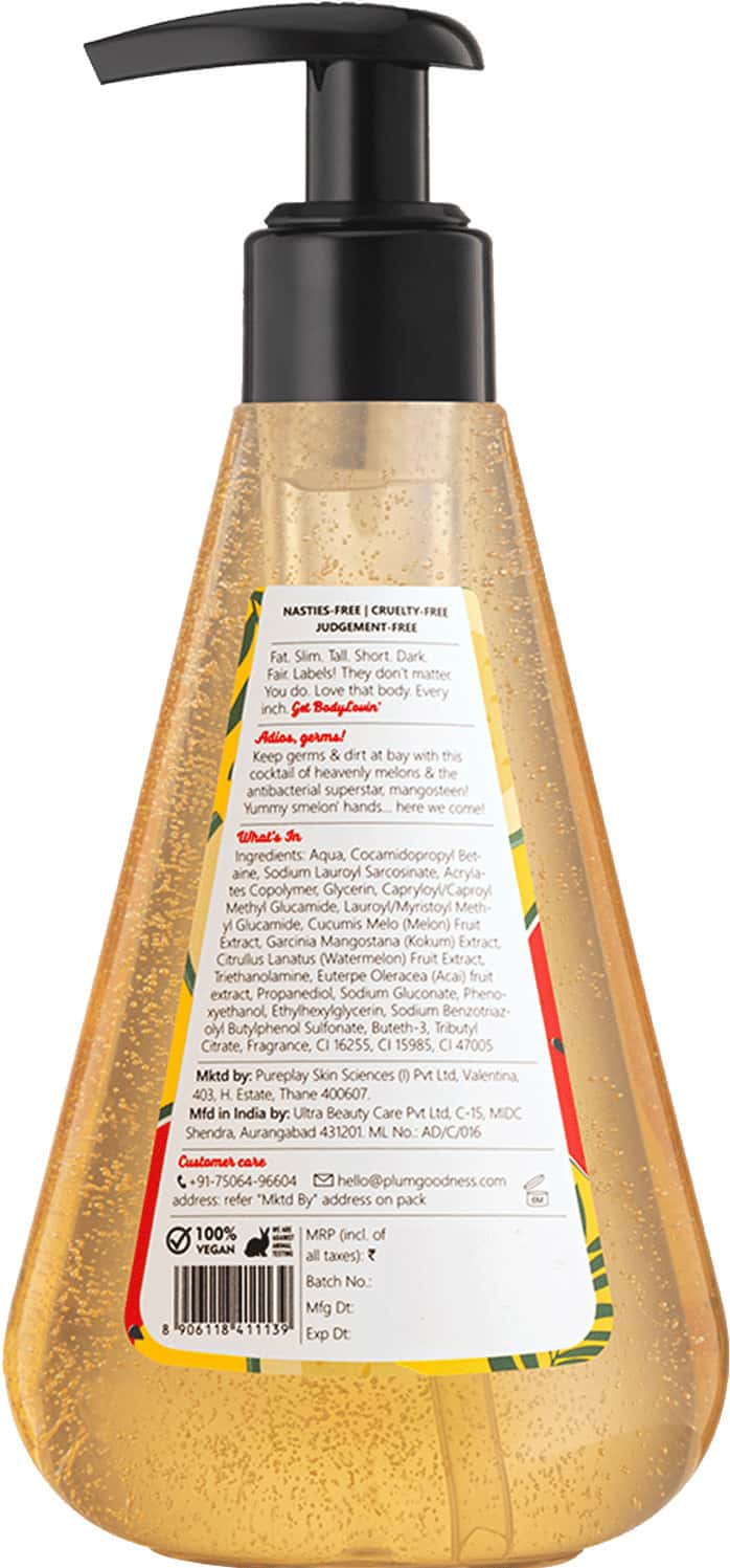 Buy PLUM BODYLOVIN' TROPICAL TANGO HAND WASH 210ML Online & Get Upto 60 ...