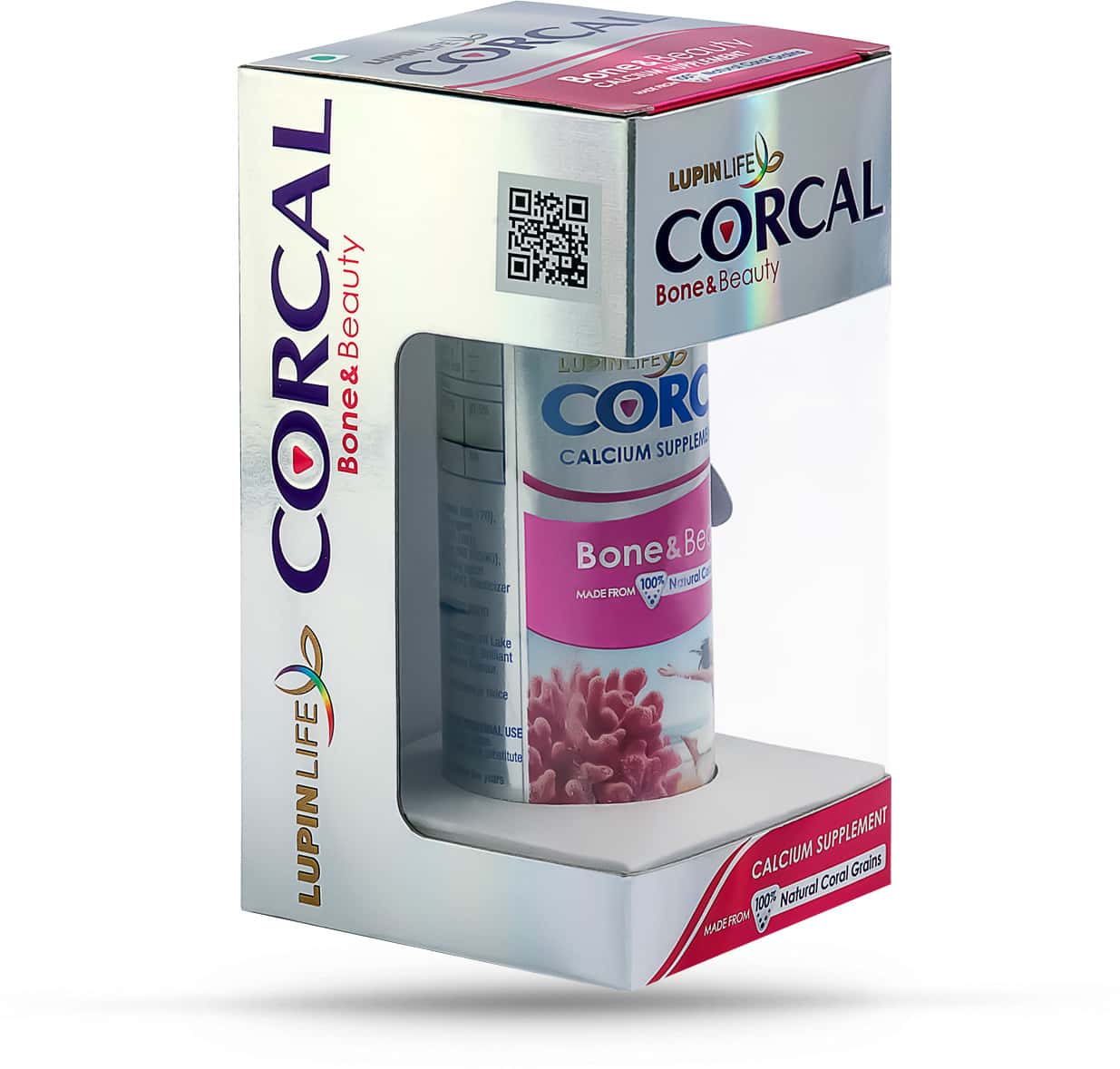 Buy CORCAL BONE & BEAUTY CALCIUM SUPPLEMENT BOTTLE OF 50 Online & Get ...