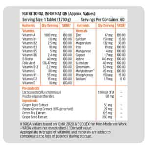 Buy HEALTHKART HK VITALS MULTIVITAMIN PLUS MEN (60 TABLETS) | DAILY ...