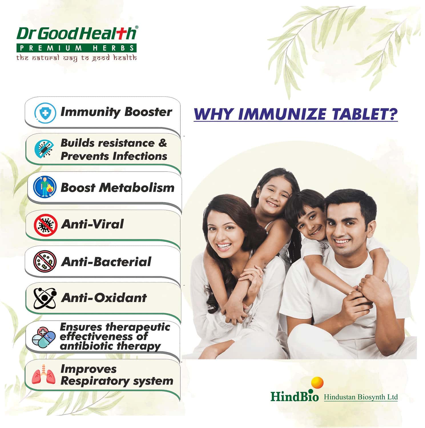 Buy DR GOODHEALTH IMMUNIZE TABLET ANTIOXIDANTS AYURVEDIC FORMULATION ...