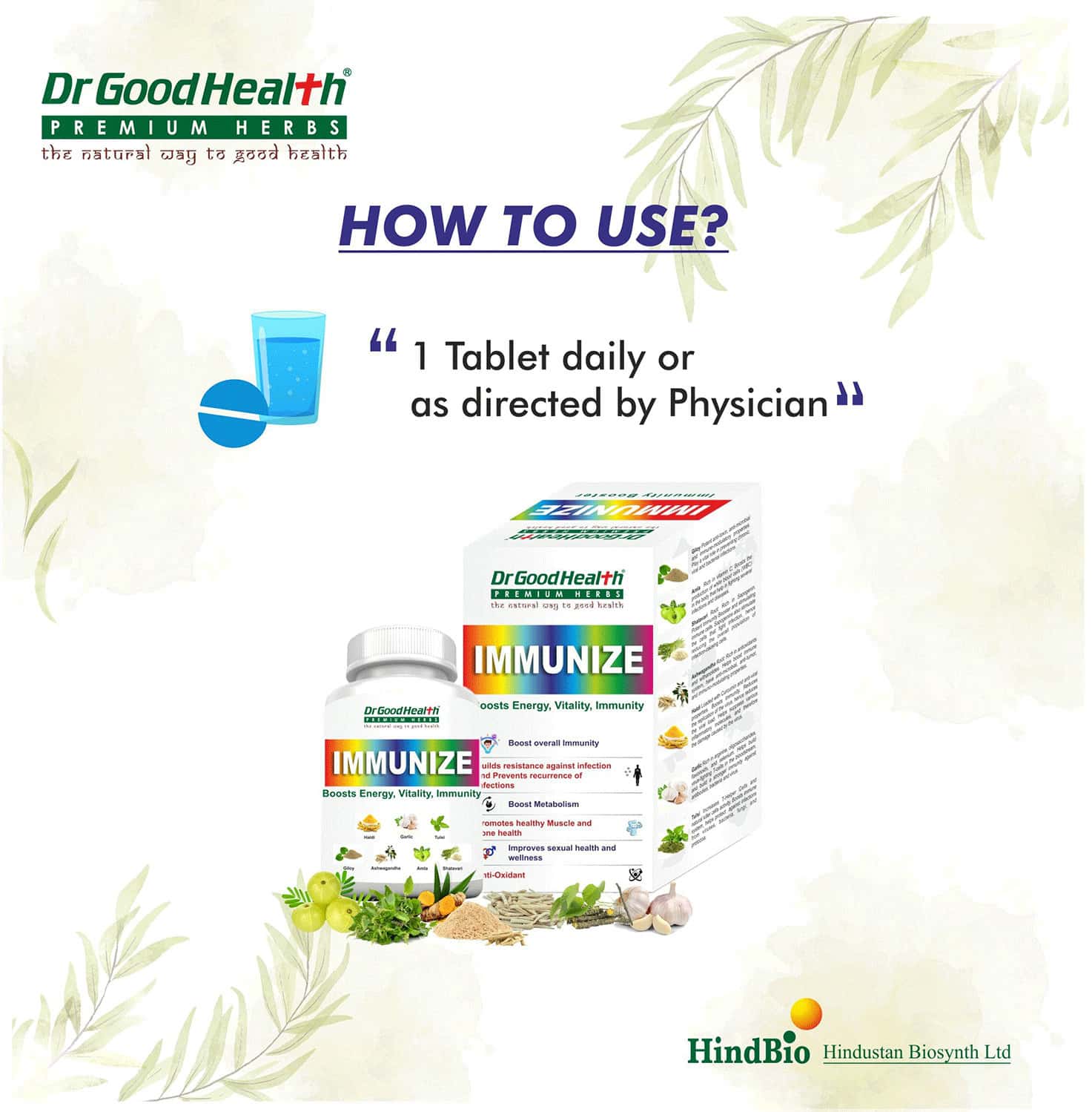 Buy DR GOODHEALTH IMMUNIZE TABLET ANTIOXIDANTS AYURVEDIC FORMULATION ...