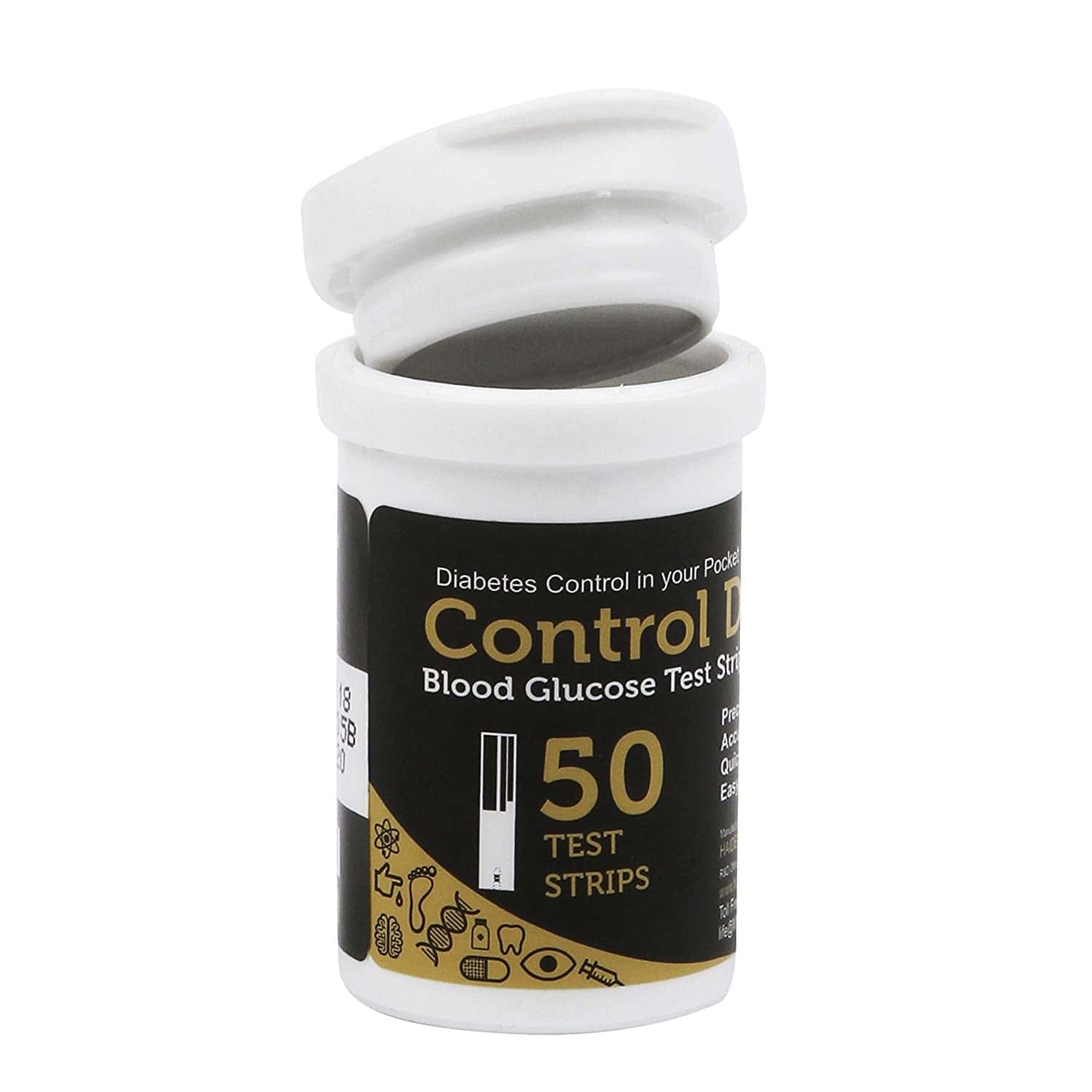 Buy CONTROL D TEST STRIPS - 50 STRIPS Online & Get Upto 60% OFF at ...