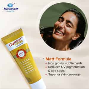 Buy UV SMART MATT SUNSCREEN GEL SPF 40+ | PA++++ - 50G Online & Get ...