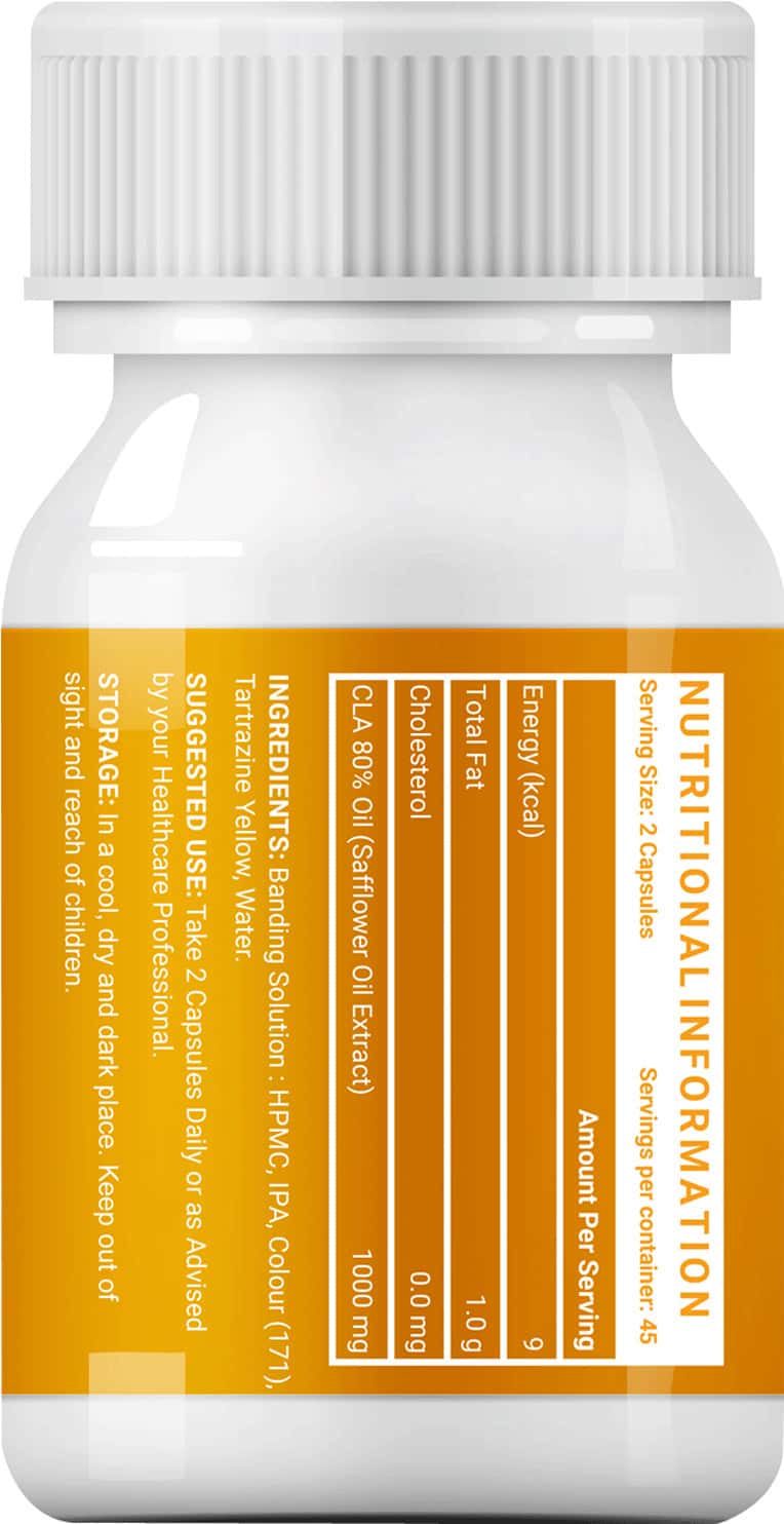 Buy INLIFE CLA SUPPLEMENTS 1000 80% ACTIVE CONJUGATED LINOLEIC ACID MEN ...