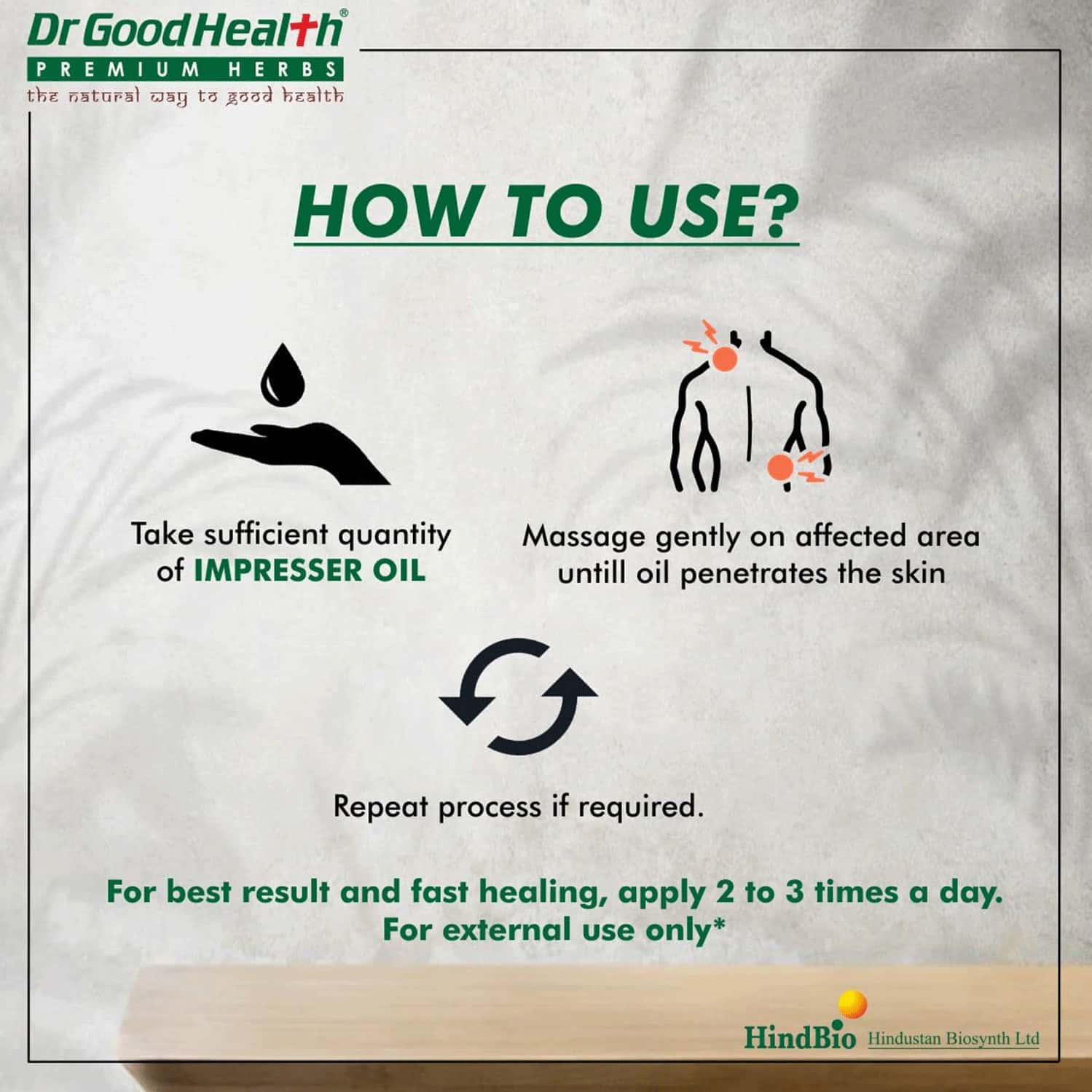 Buy DR. GOODHEALTH PAIN RELIEF IMPRESSOR OIL AYURVEDIC LONG LASTING ...