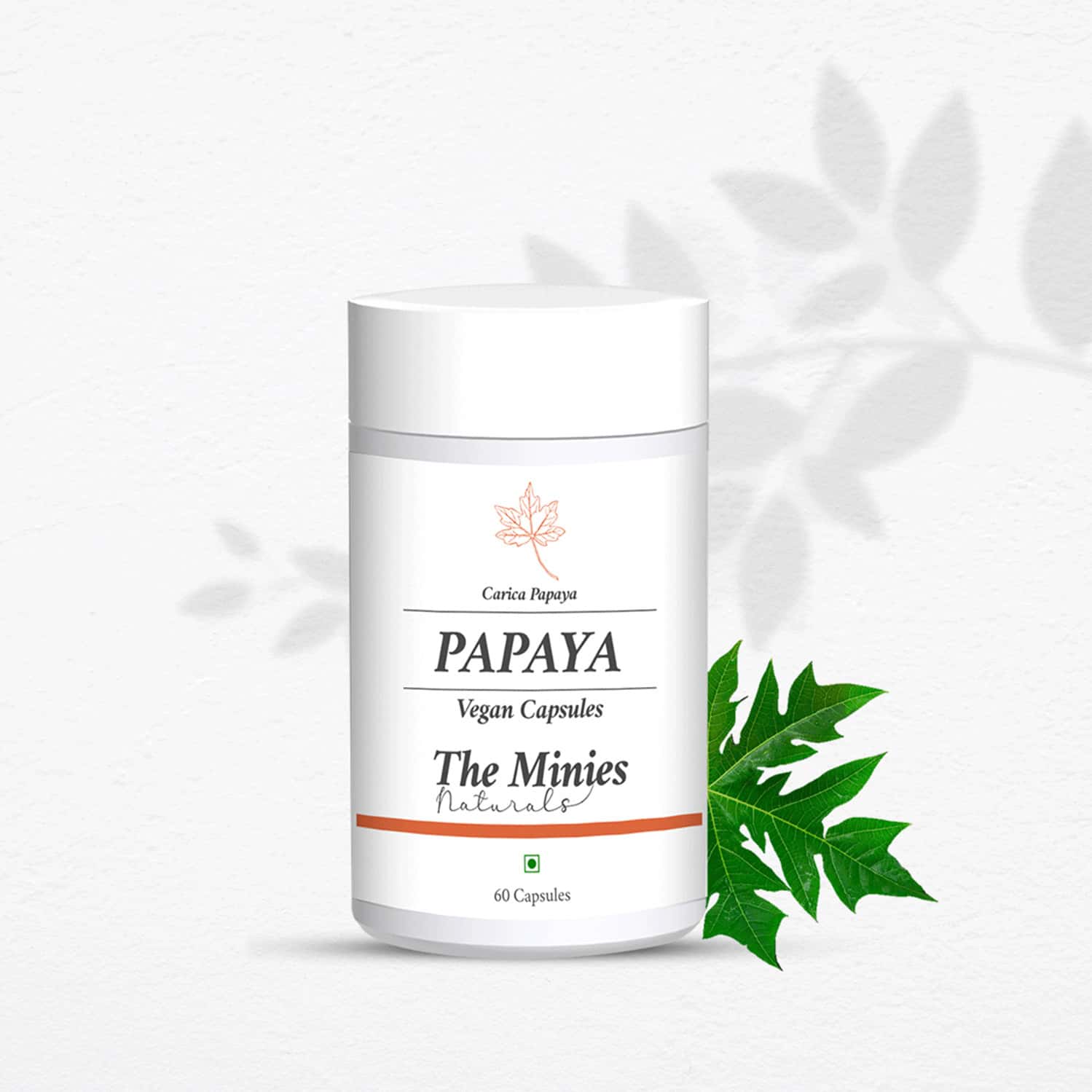 Buy MINIES NATURALS PAPAYA LEAF VEGAN CAPSULES Online & Get Upto 60% ...